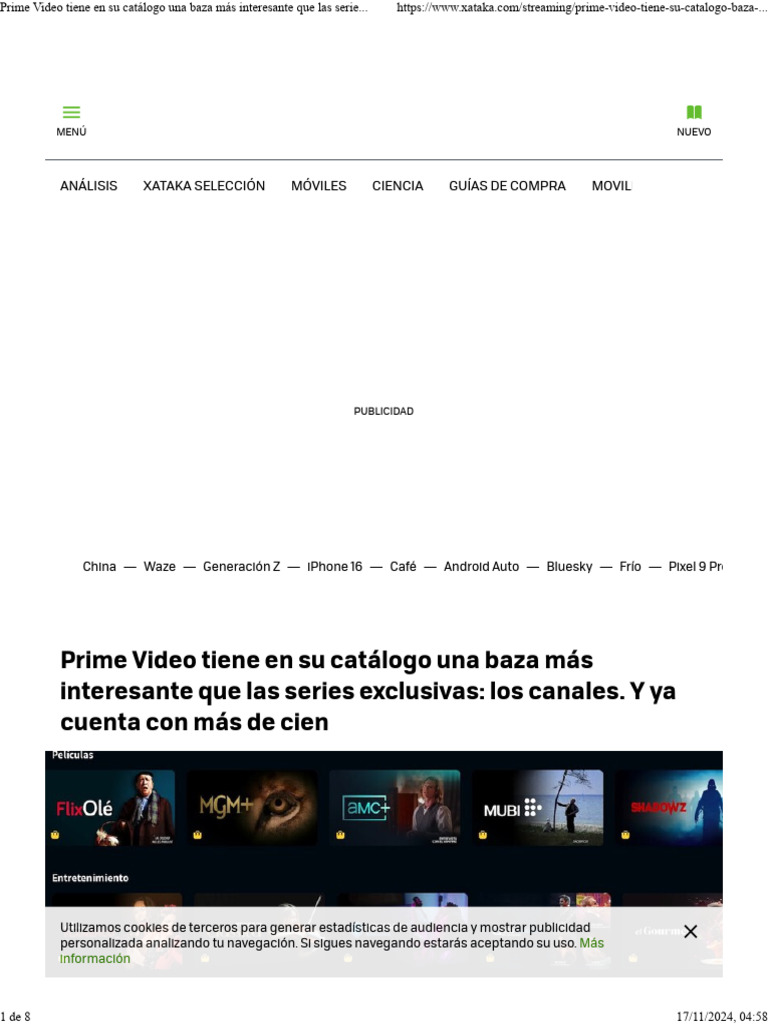 Prime Video Tiene en Su Catálogo Una Baza Más Interesante Que Las ...