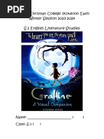 Coraline Chapter Summaries and Analysis | PDF | Language Arts ...
