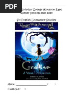 Coraline Study Guide: Chapters 1-13 | PDF | Language Arts & Discipline ...