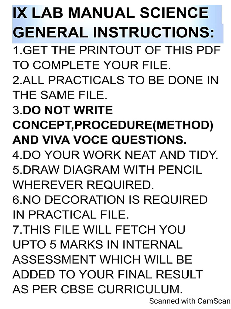 Ix Lab Manual | PDF