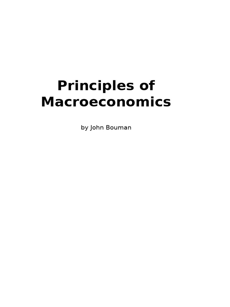 2nd Sem Macro Economics Reference | PDF | Keynesian Economics ...