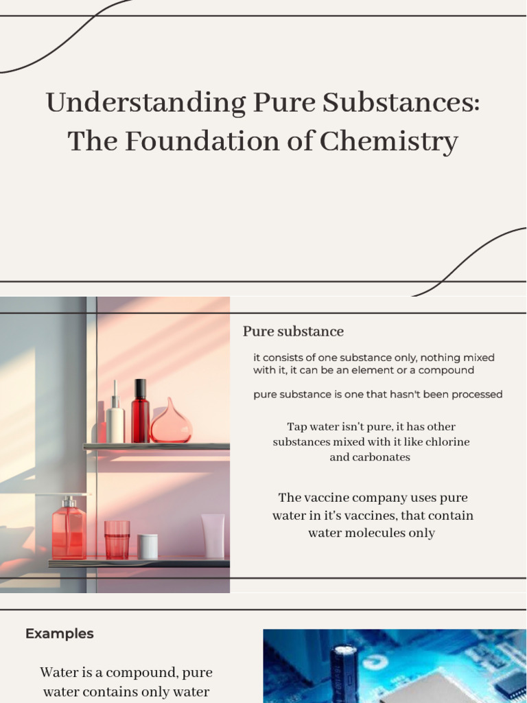 8.1 Pure Substances | PDF