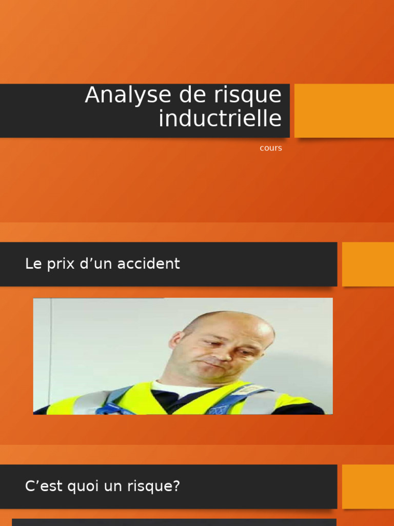 Analyse de Risque Inductrielle | PDF | Risque | Gestion des risques
