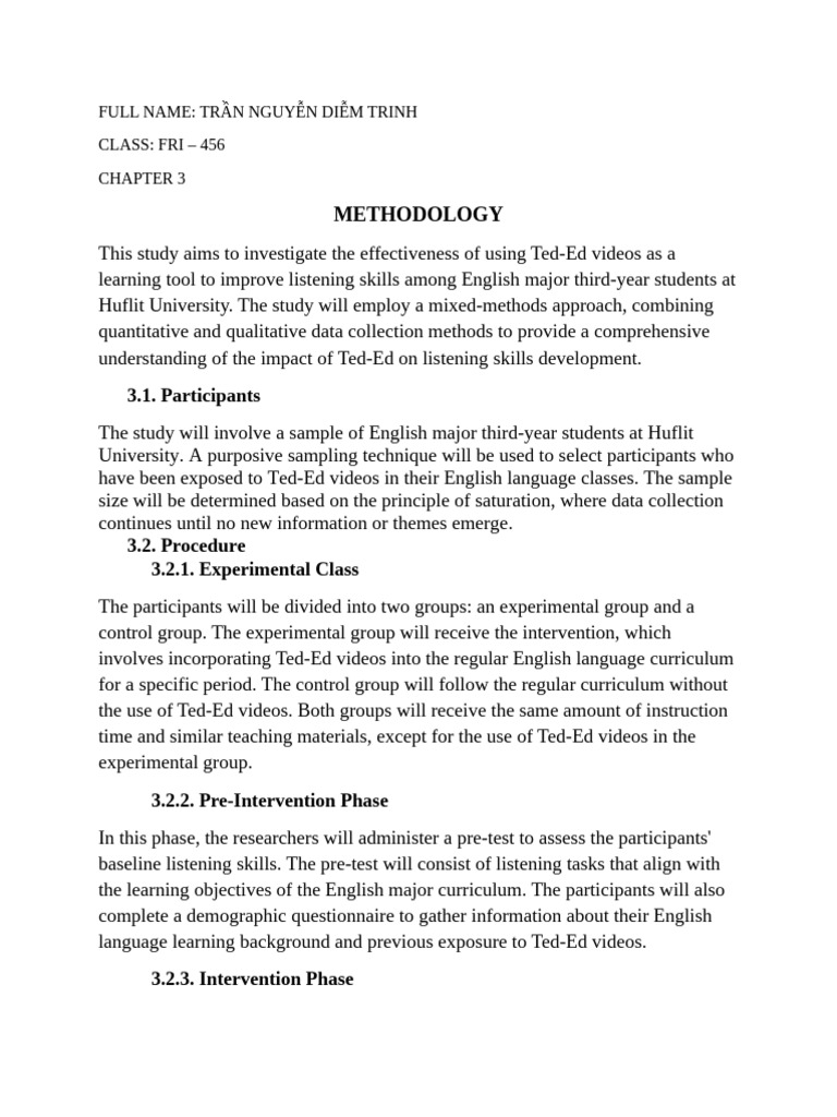 methodology | PDF | Methodology | Cognition