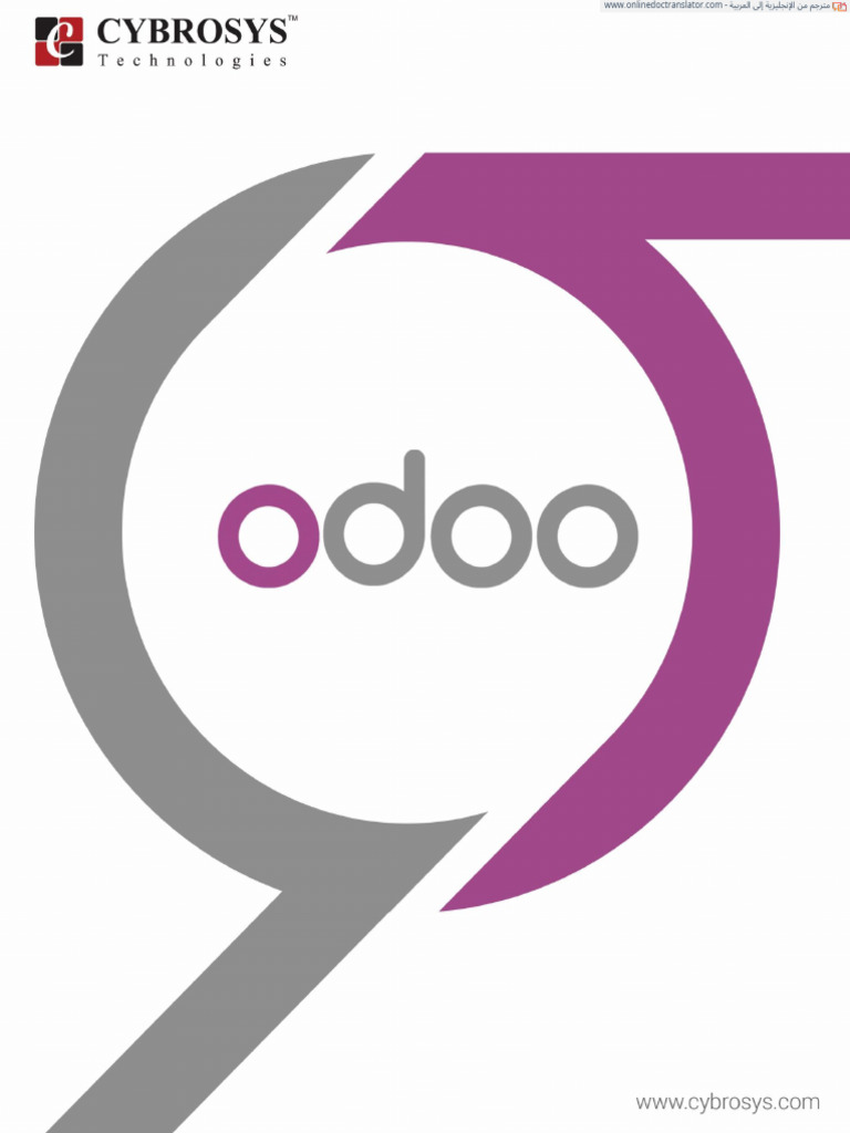 Odoo Book by Cybrosys Technologies - En.ar | PDF
