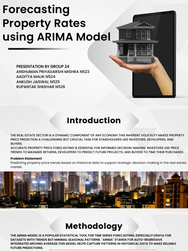MOBD Presentation | PDF | Autoregressive Integrated Moving Average | Forecasting