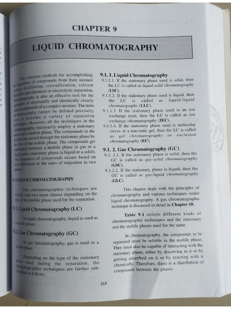 Chromatography | PDF