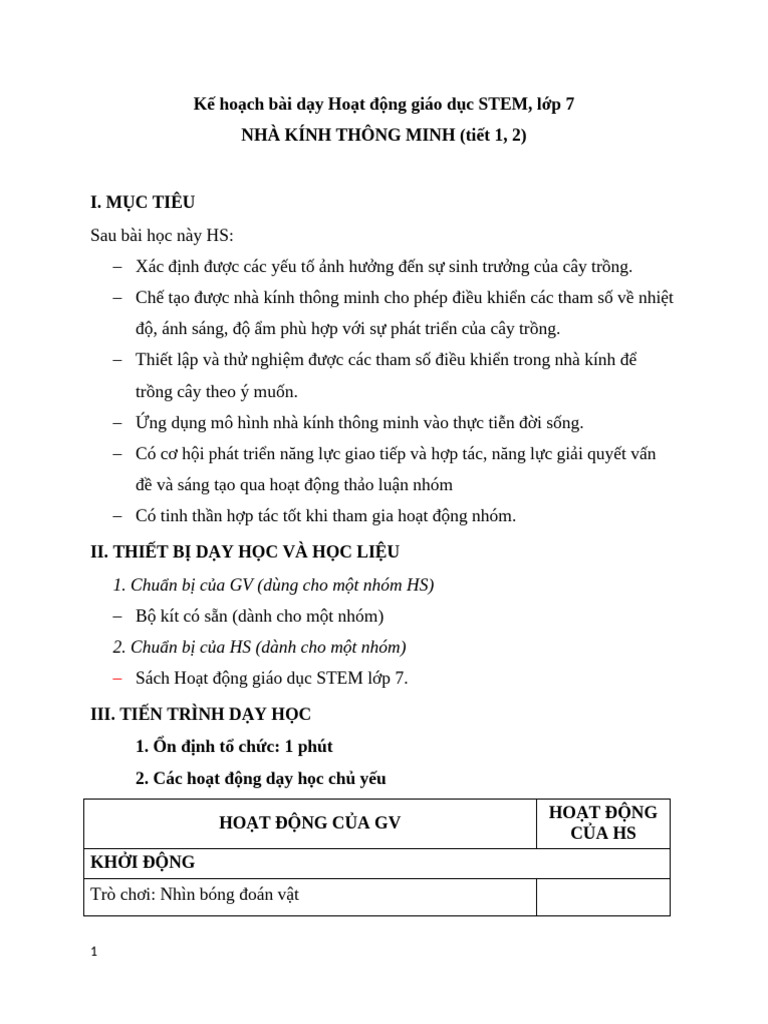 Nhà Kính Thông Minh 12 | PDF