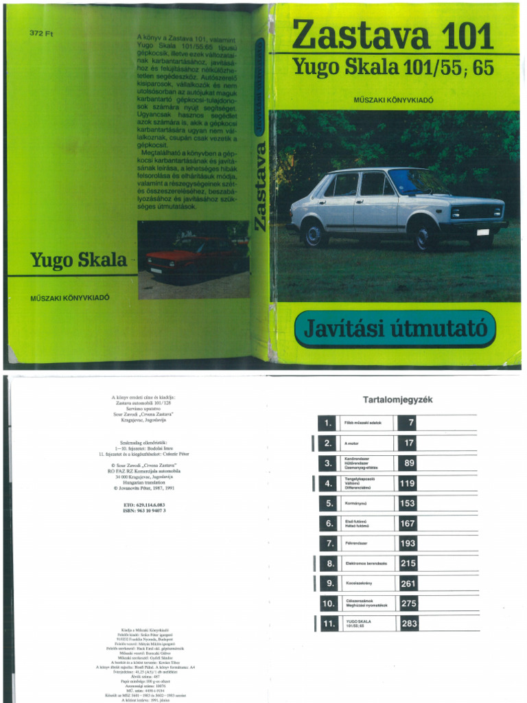 Zastava Kezikonyv | PDF