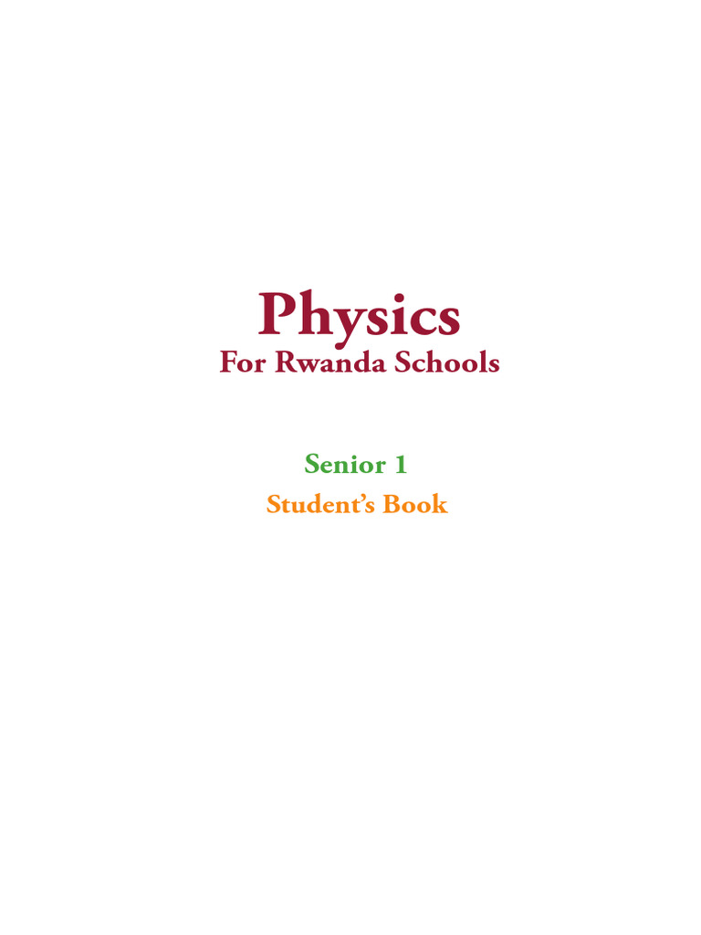 S1 Physics SB | PDF | Science | Scientific Method