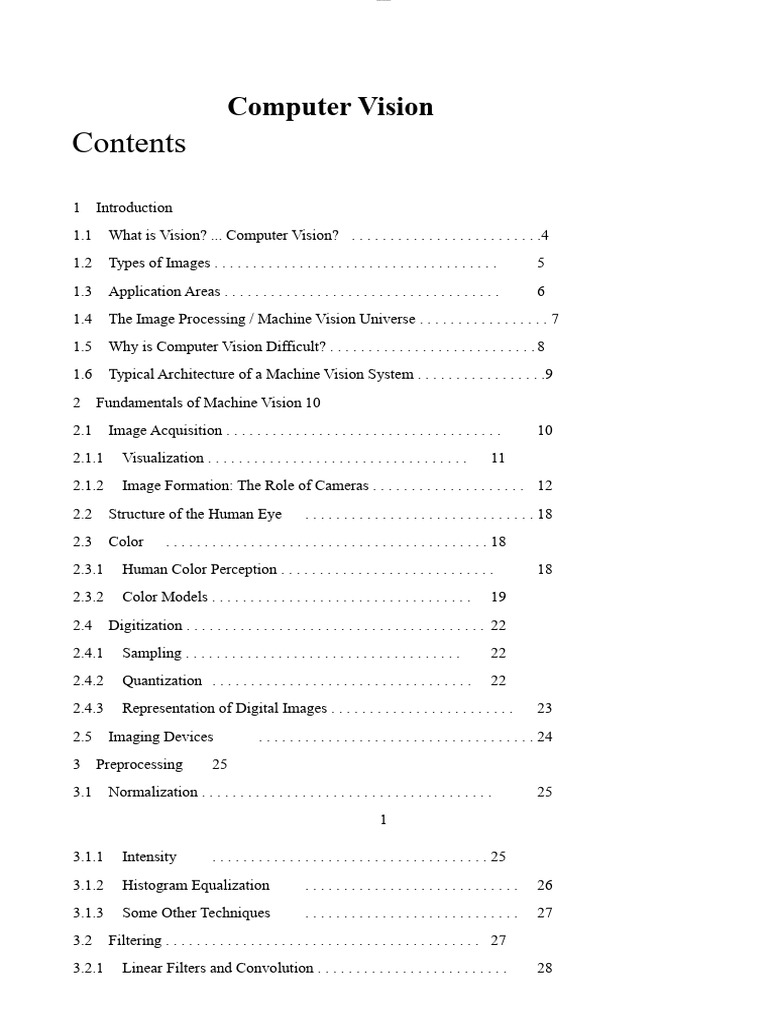 Computer Vision 1731163352 | PDF | Color | Eye