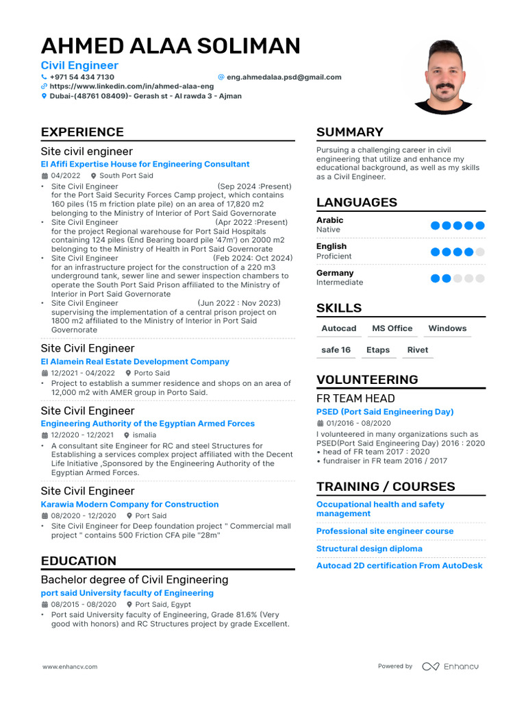 Ahmed Alaa Soliman Resume | PDF | Engineering