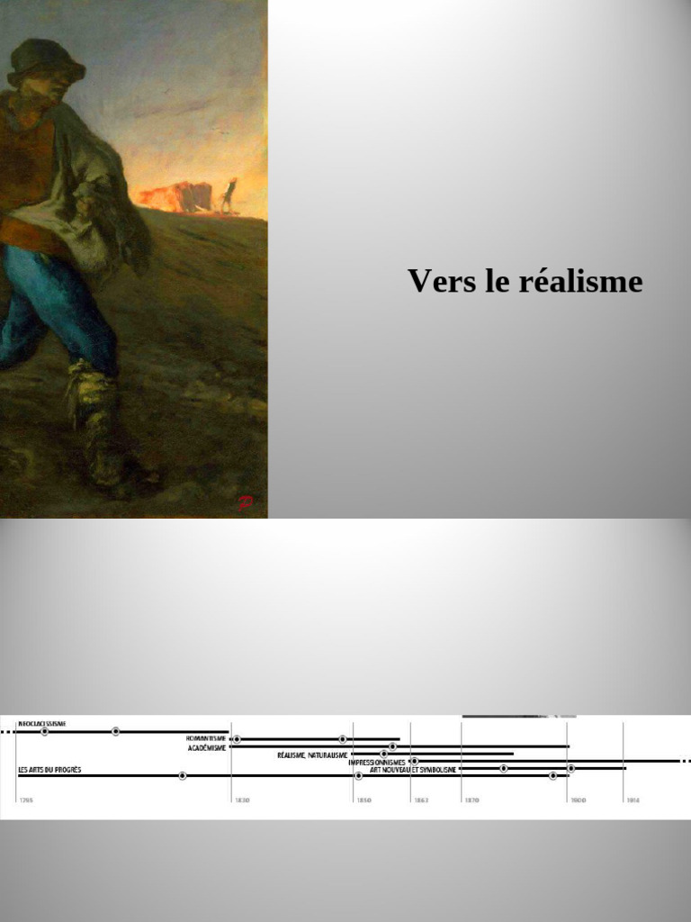 Le Realisme en France | PDF