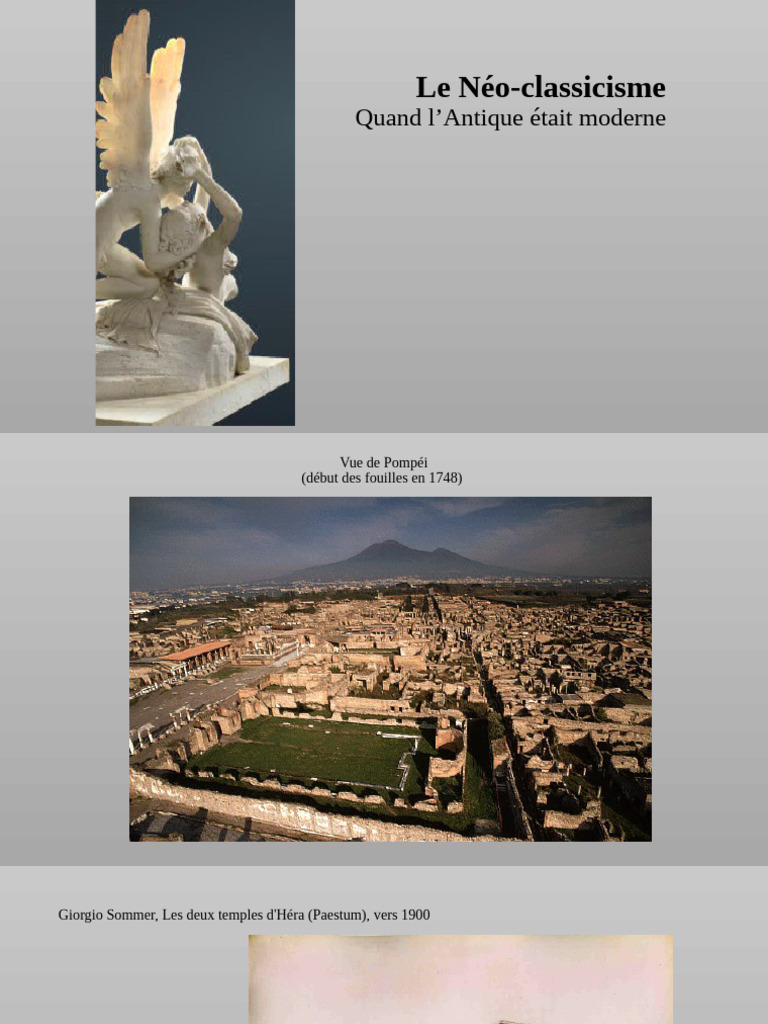Le Neo Classicisme | PDF