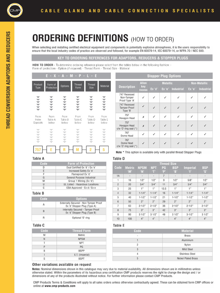 CMP 757 Reducer | PDF