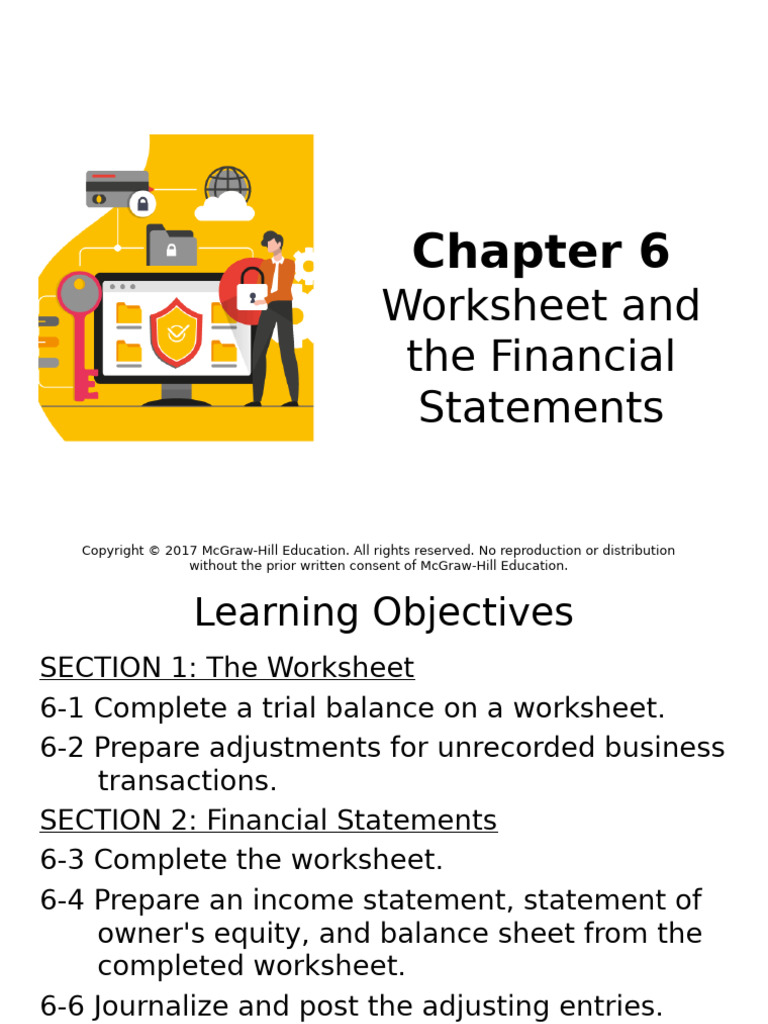 Chapter 6 Worksheets and Preparation of Fs 1 | PDF | Depreciation ...