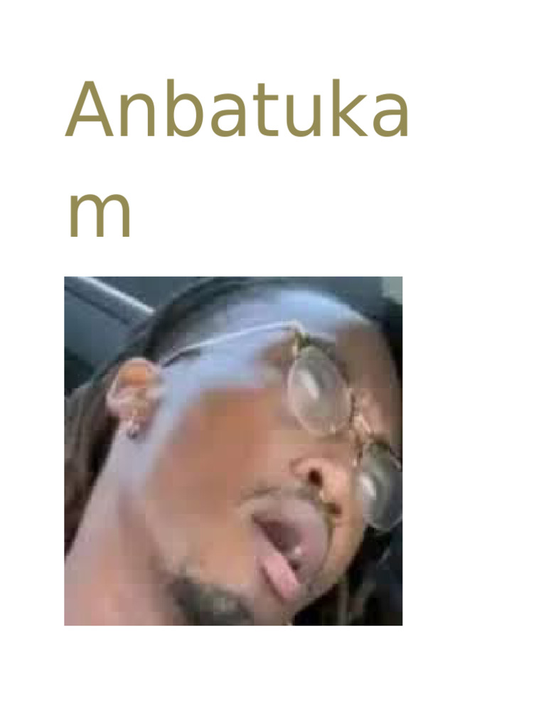Anbatukam | PDF