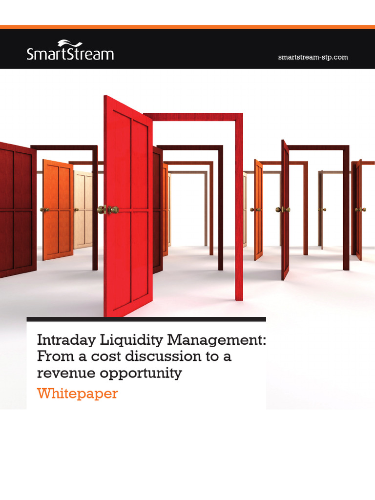 Intraday Liquidity Management SEO | PDF | Banks | Day Trading