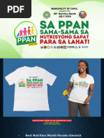 Pabasa Sa Nutrisyon | PDF | Malnutrition | Breastfeeding