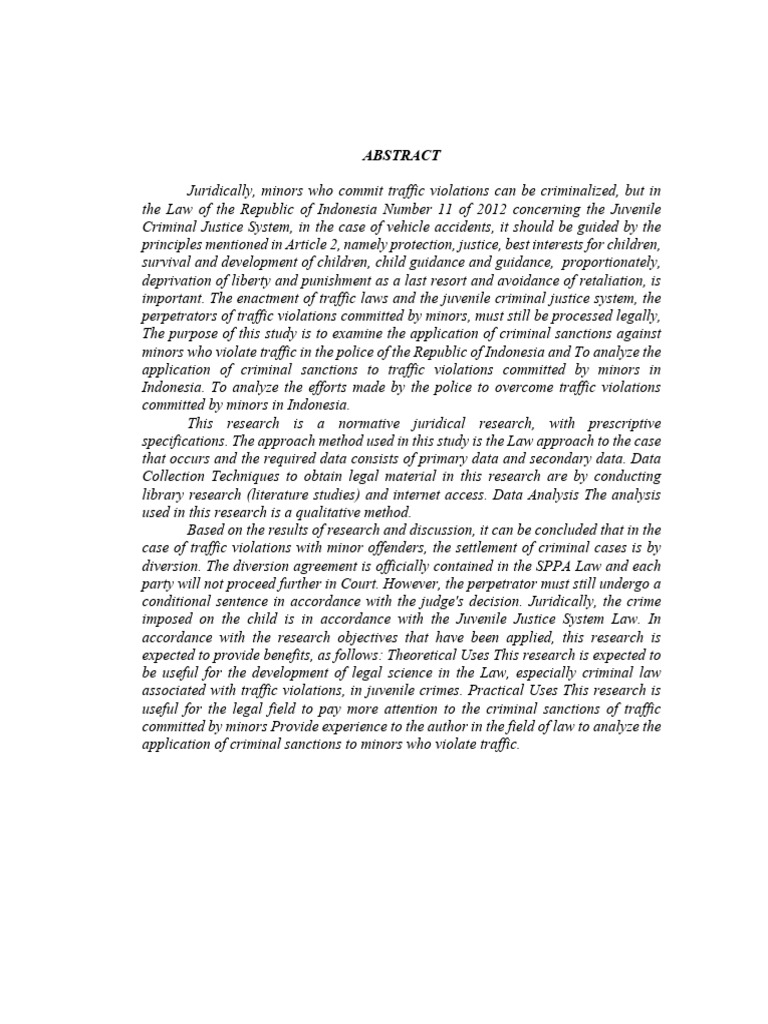 ABSTRACT English Fahri | PDF | Crime & Violence | Crimes