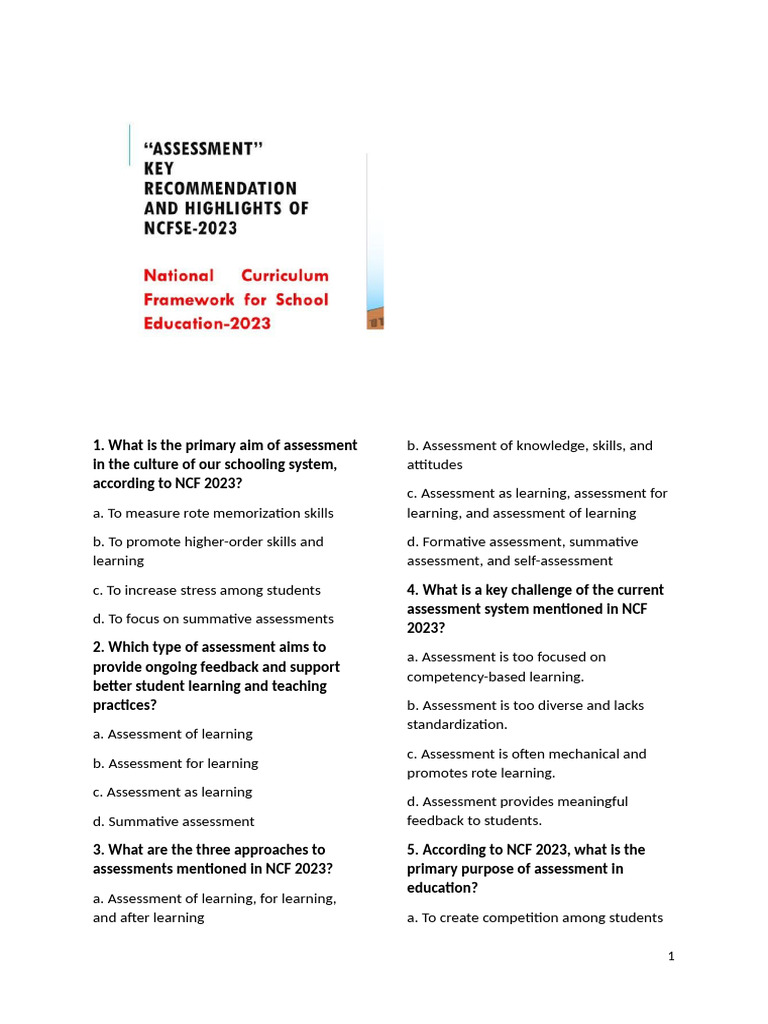 Nep | PDF | Educational Assessment | Educational Stages