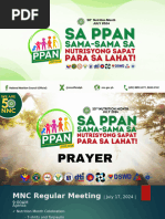 Pabasa Sa Nutrisyon | PDF | Malnutrition | Breastfeeding