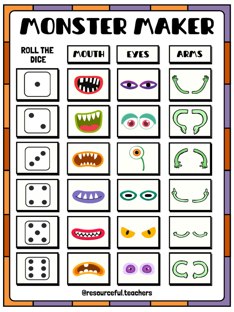 Monster Maker Halloween | PDF