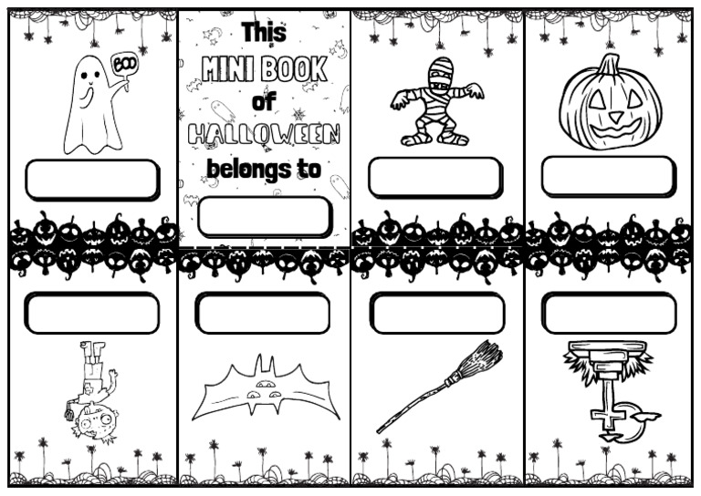 Halloween Mini Book | PDF