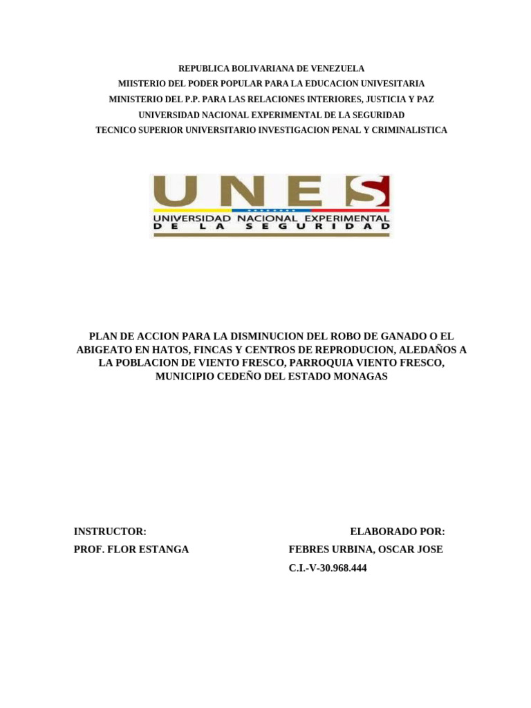 Ensayo Oscar Jose Febres Urbina | PDF | Comunidad | Participación pública