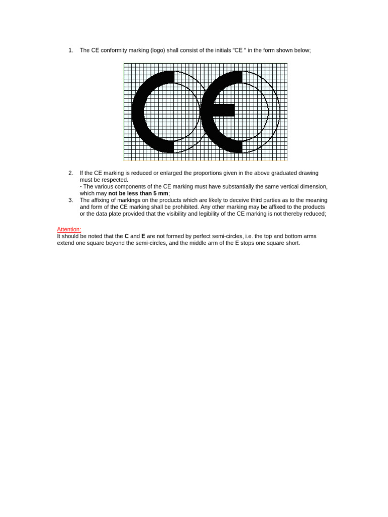 The CE Conformity Marking Logo | PDF | Technology & Engineering