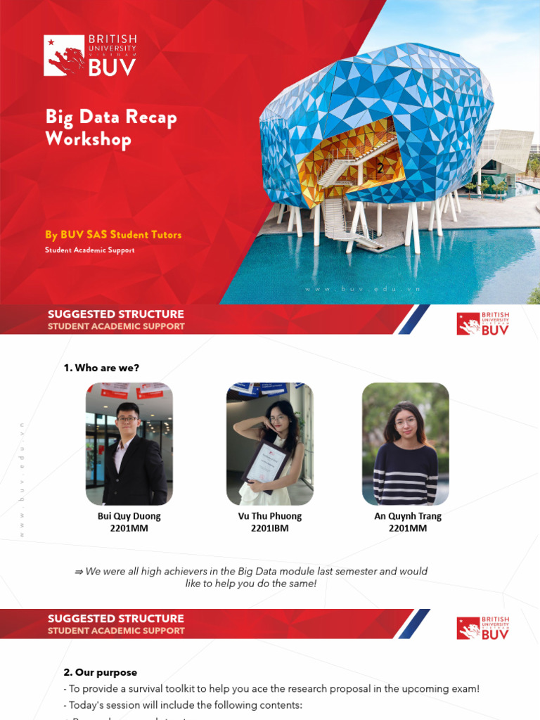 Big Data Recap by BUV Student Tutors | PDF | Statistics | Sampling ...