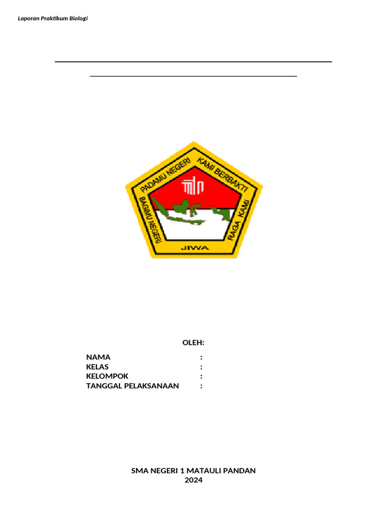 Blanko Lap Prak Bio | PDF