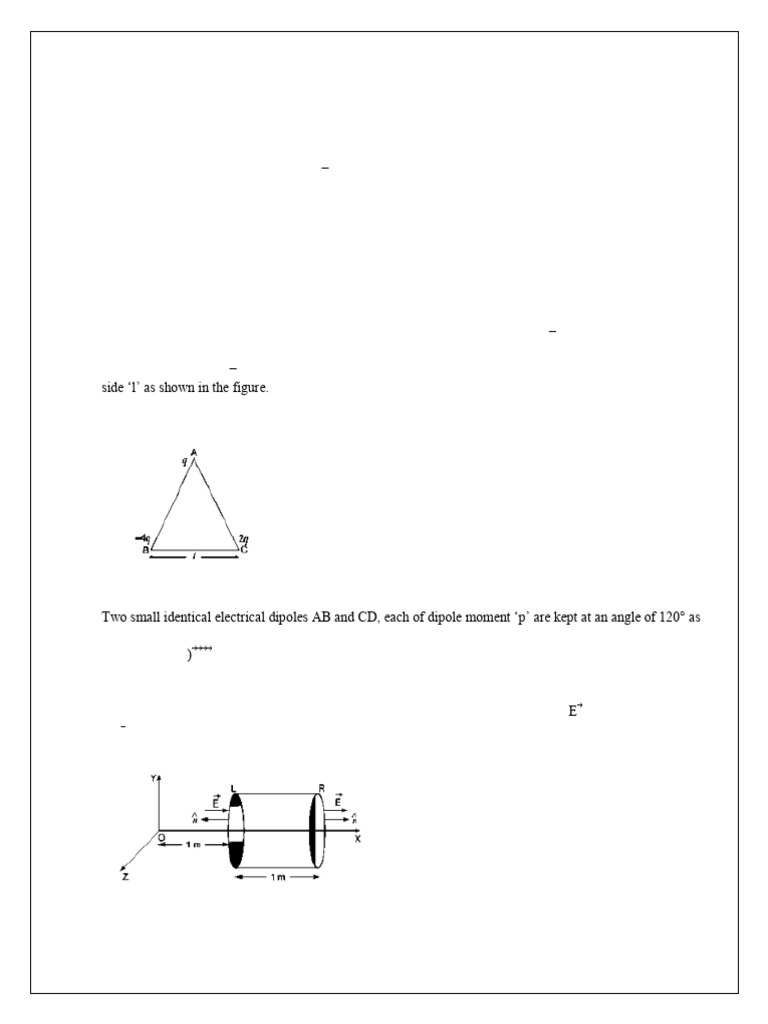 Physics Worksheet | PDF | Capacitance | Capacitor