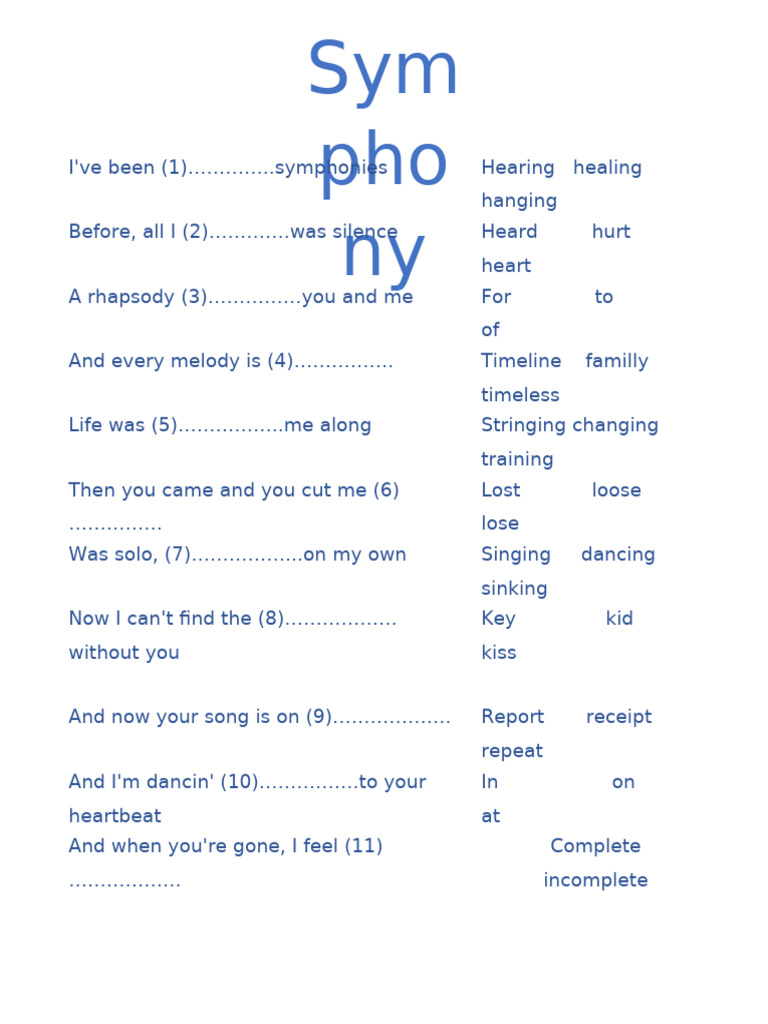 Symphony | PDF | Musical Compositions | Musical Forms
