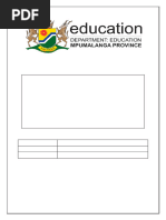 Grade 5 NST Term 4 Exams | PDF | Physical Sciences | Nature