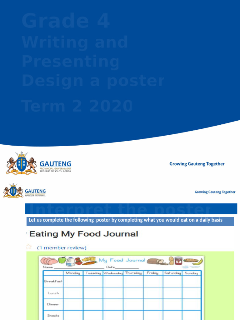 Grade 4 Poster Design Guide | PDF