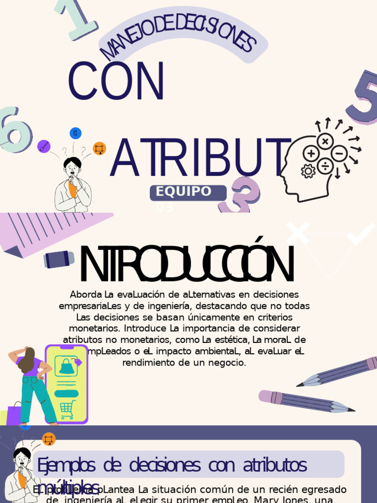 Atributos Múltiples | PDF | Medición | Evaluación