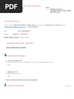 Fake Medical Report | PDF
