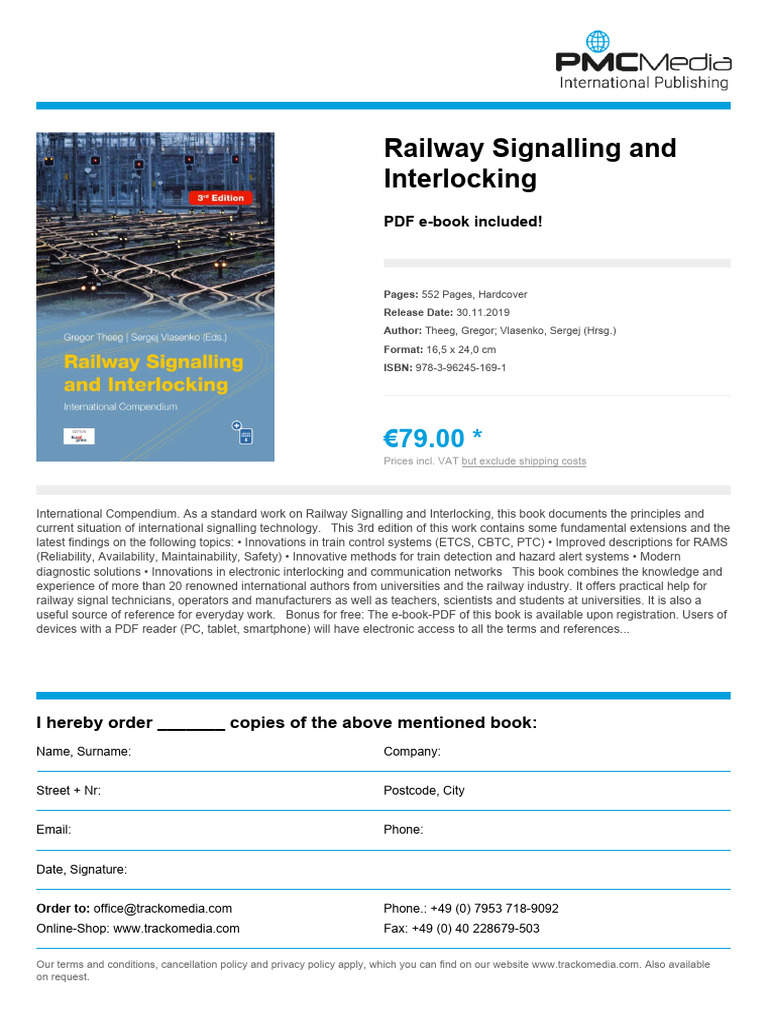 Order Railway Signalling Book Online | PDF | Books | Computing