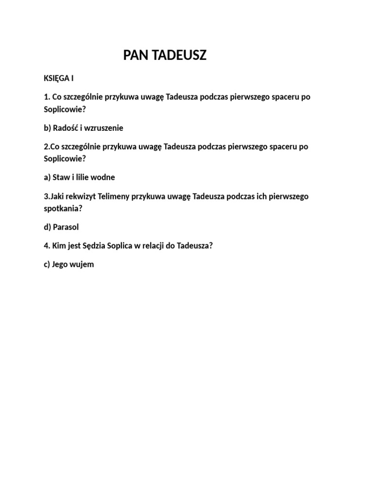 Ksiega 1 | PDF