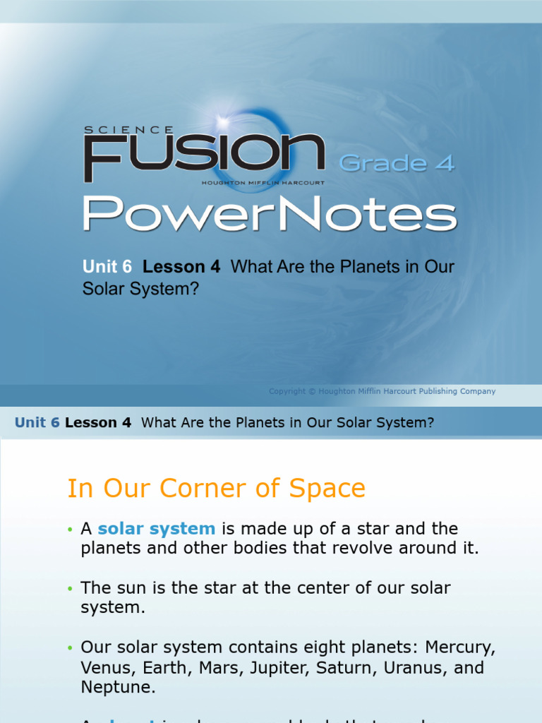 Planets in Our Solar System | PDF | Solar System | Planets