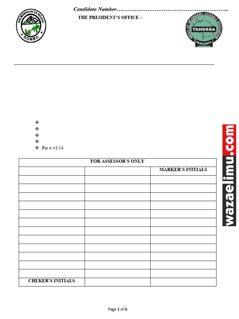 Physics 1 f4 Question Paper - 2024 | PDF | Waves | Electromagnetism