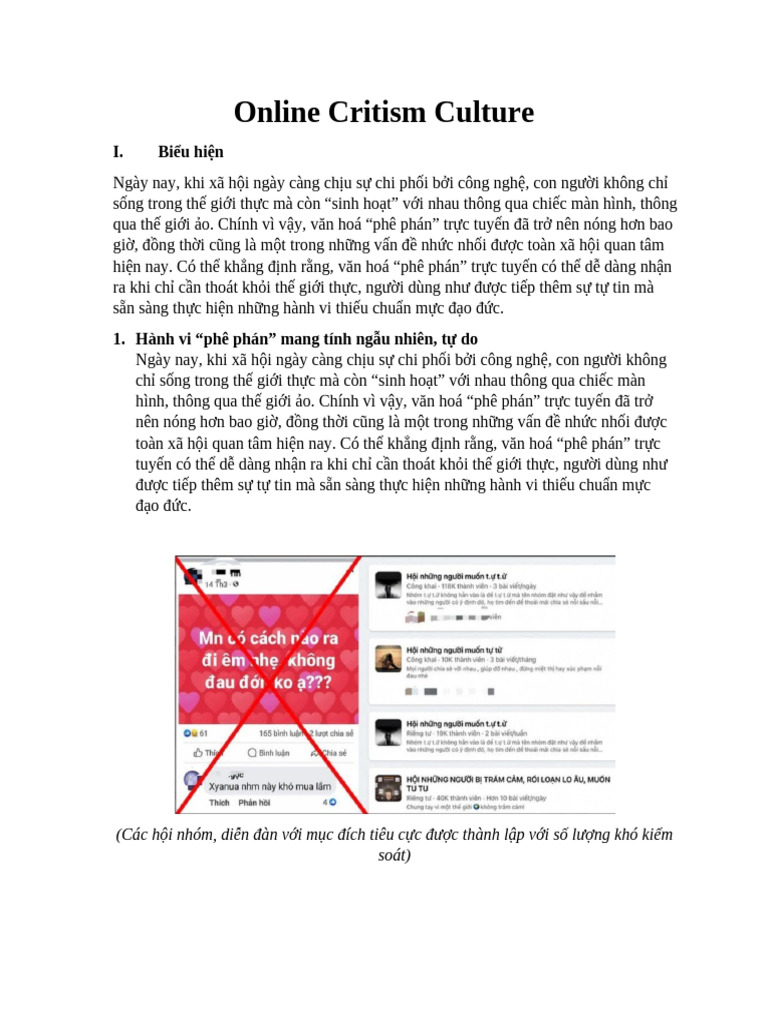 Online Critism Culture | PDF