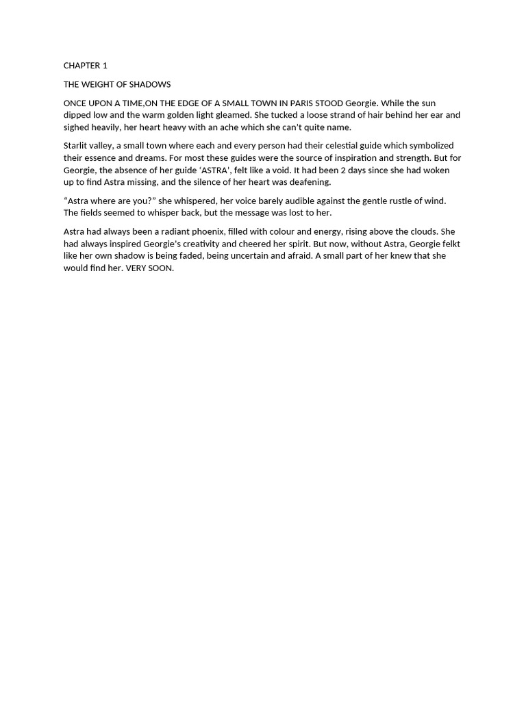 Georgie's Quest for Missing Astra | PDF | Poetry | General Fiction