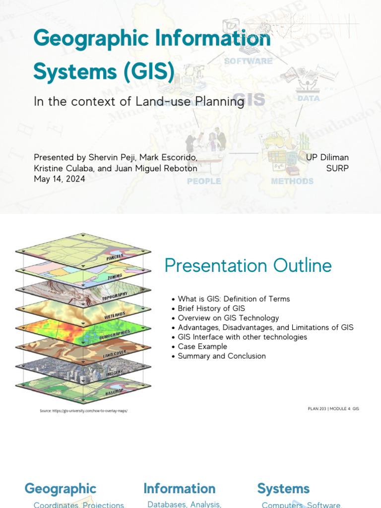 Module 4 - Geographic Information System (GIS) | PDF | Geographic ...