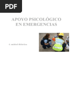 Protocolo APP - Primeros Auxilios Psicológicos AA3-EV01 | PDF | Las emociones | Trauma psicólogico