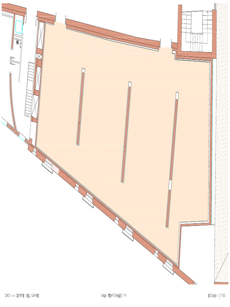 Plano Sala Carlos PEREZ - Sala-Temporales | PDF