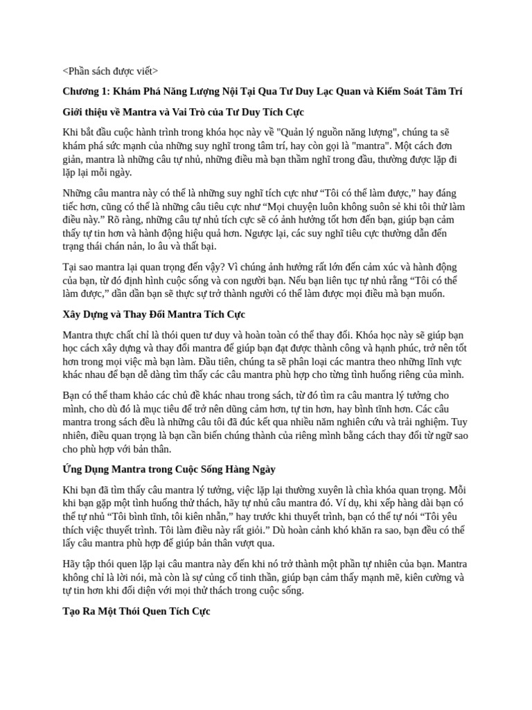 Mantra 1 | PDF