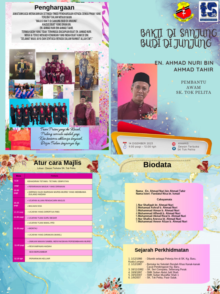 Persaraan En. Ahmad Nuri (1) .PDF (Folded Card (Portrait) ) | PDF