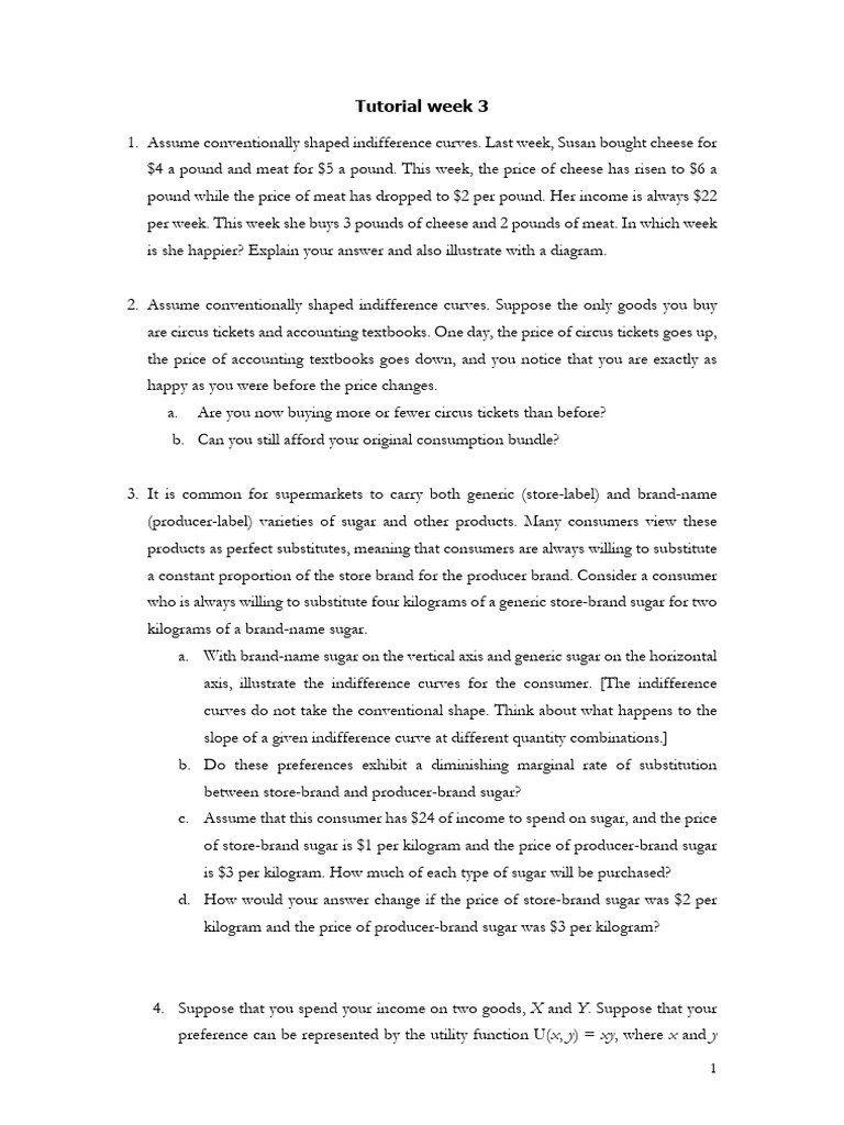 Week 2 Homework - Prepare For Workshop Discussion in Week 3 | PDF ...